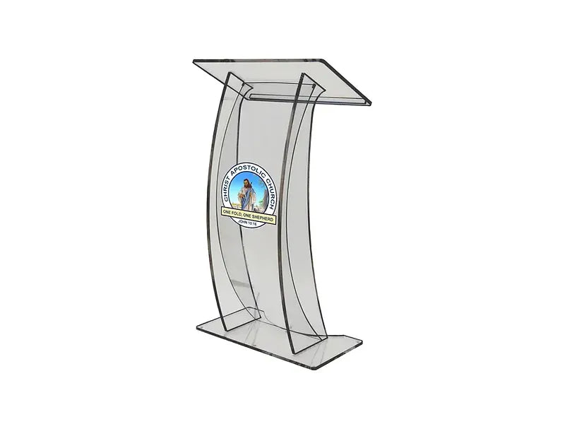 Arc Acrylic Lectern - Presentation Media