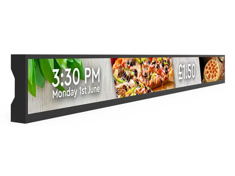 23" LCD Shelf Edge Touch Display - Presentation Media