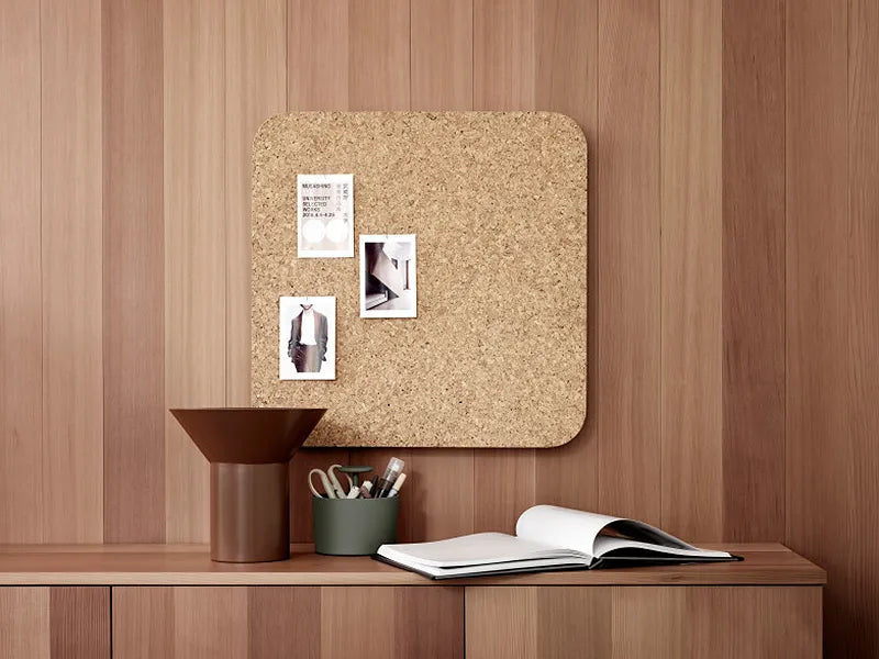 Lintex Bloc Cork Noticeboard - Presentation Media